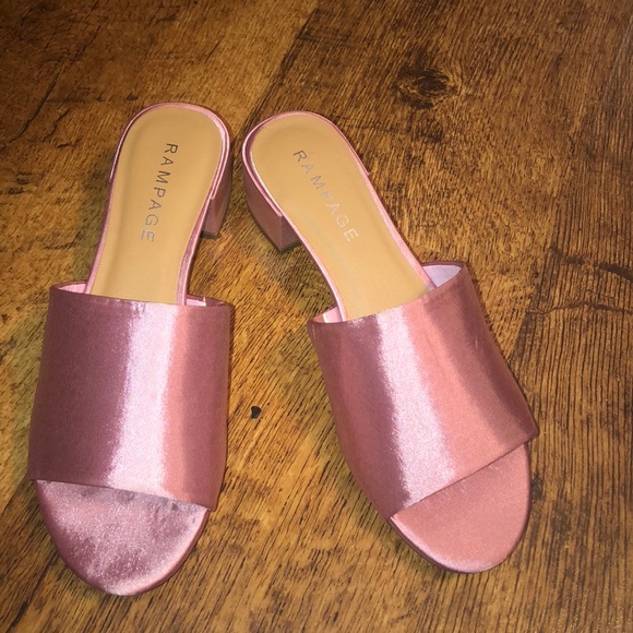 Rampage | Shoes | Brand New Silk Sandals With Heel Rampage | Poshmark